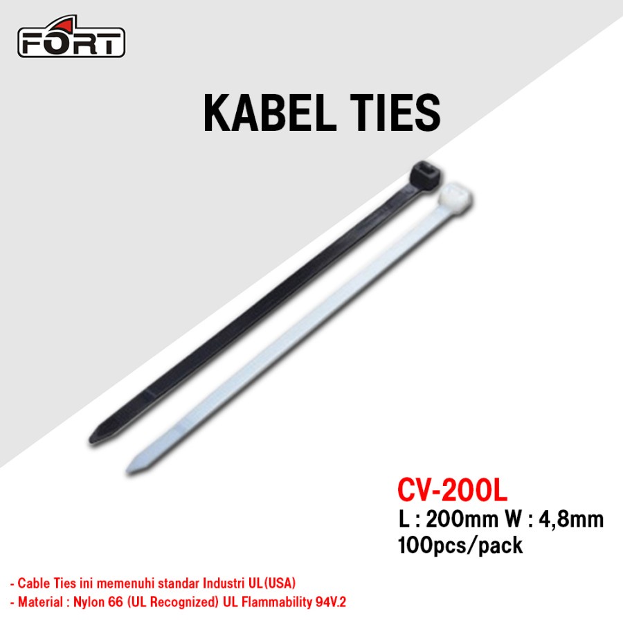 Jual Kabel Ties Fort | Shopee Indonesia