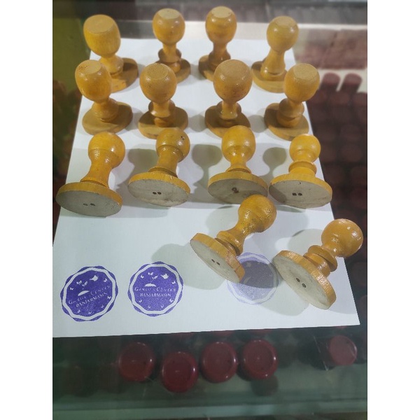Jual STEMPEL KAYU BIASA VARIASI OVAL | Shopee Indonesia