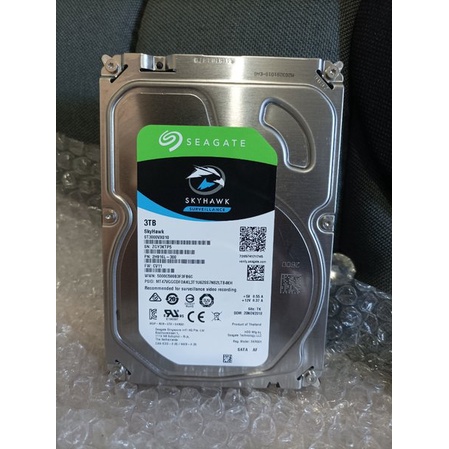 Jual Harddisk Hard disk Hdd Hardisk PC sata 3 TB Merk SEAGATE SKYHAWK ...
