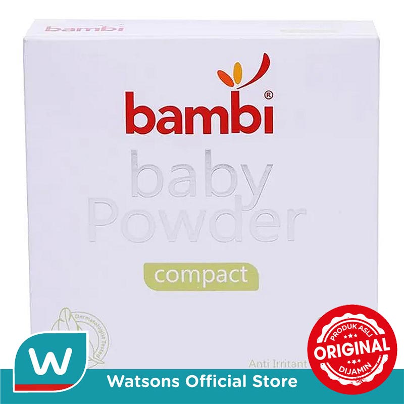 Jual BAMBI Baby Compact Powder 40g | Shopee Indonesia