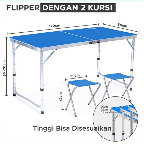 Jual Meja Lipat Meja Koper Meja Lipat Jualan Indoor Dan Outdoor Free 2 ...