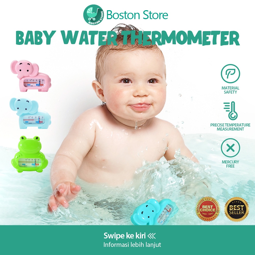 Jual Bostonstore Thermometer Mandi Anak bayi / Thermometer temperatur ...