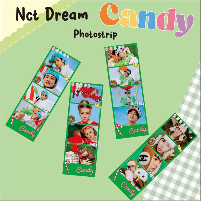 Jual NCT DREAM PHOTOSTRIP CANDY ERA POLAROID NCT DREAM UNOFFICIAL ...