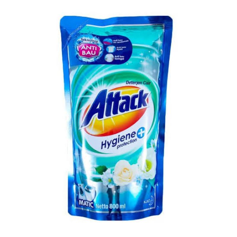 Jual ATTACK Detergent Cair Hygiene protection 800ml | Shopee Indonesia