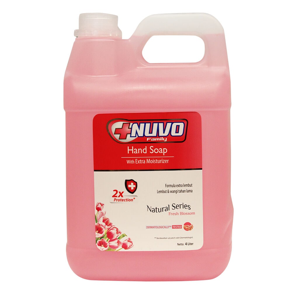 Jual Nuvo Hand Soap 4 Liter - sabun cuci tangan nuvo galon 4L | Shopee ...