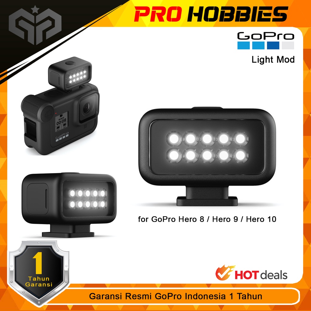 Jual GoPro Light Mod for GoPro Hero 8 / Hero 9 / Hero 10 Original ...