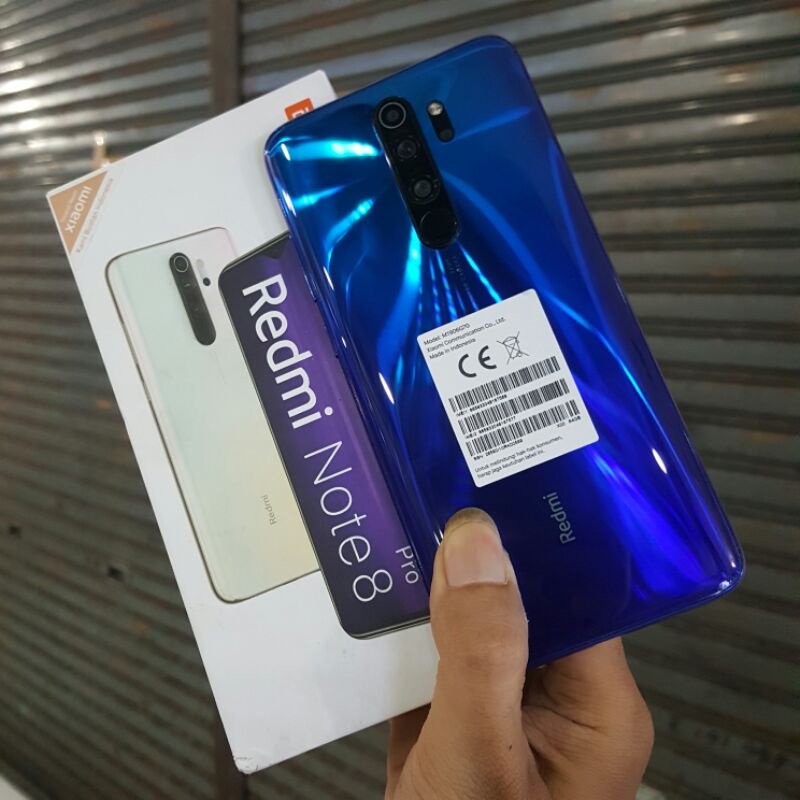 Jual redmi note 8 pro 6/128gb second bekas pakai fullset original ...