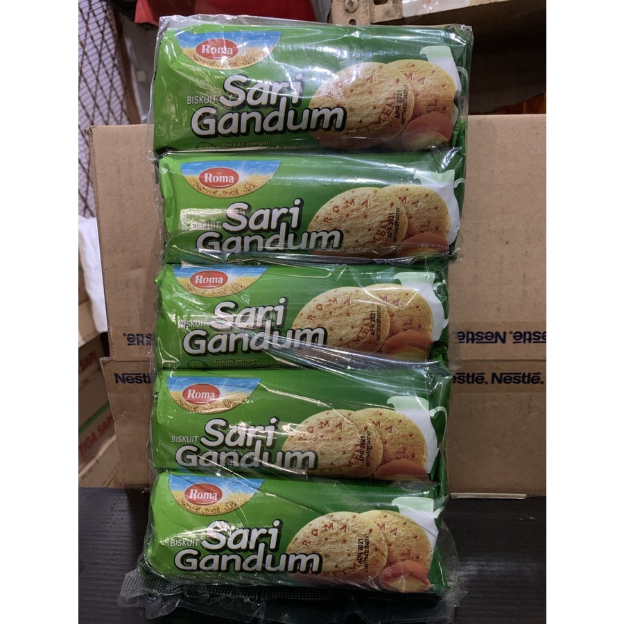 Jual Biskuit Roma Sari Gandum Roll 149 Gram | Shopee Indonesia