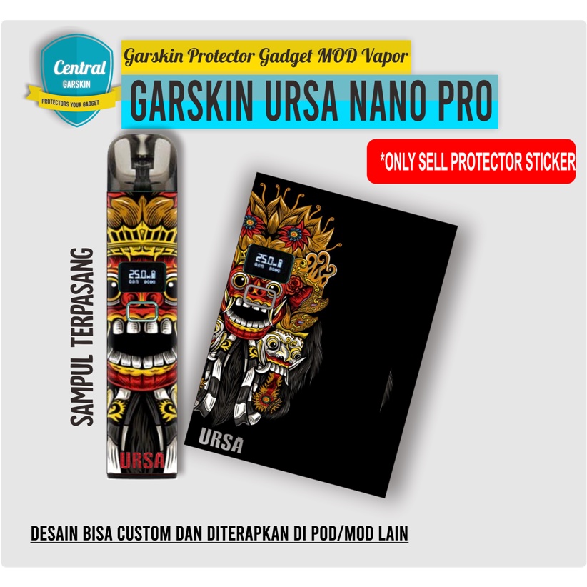 Jual Sticker SKIN Garskin URSA NANO PRO - BARONG | Shopee Indonesia