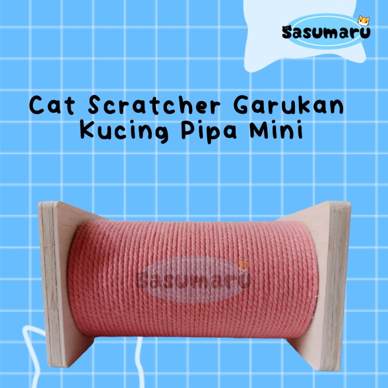 Jual Cat Scratcher Garukan Kucing Pipa Mini Khusus Kitten | Shopee ...