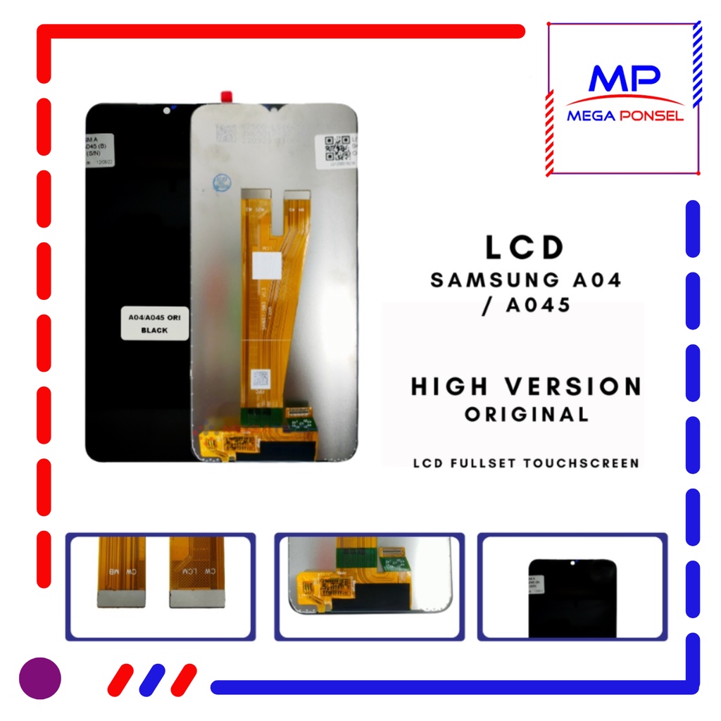 Jual LCD Samsung A04 / A045 Fullset Touchscreen - ORI | Shopee Indonesia