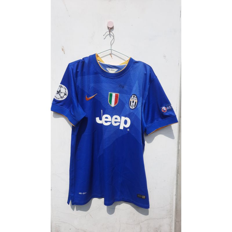 Jual Jersey Juve retro away 2013/2014 full patch ucl. | Shopee Indonesia
