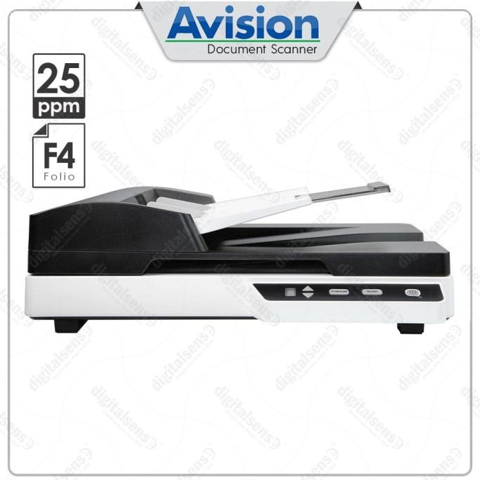 Jual Scanner Avision AD120 ADF + Flatbed 25 Lembar/menit A4, Folio/F4 ...