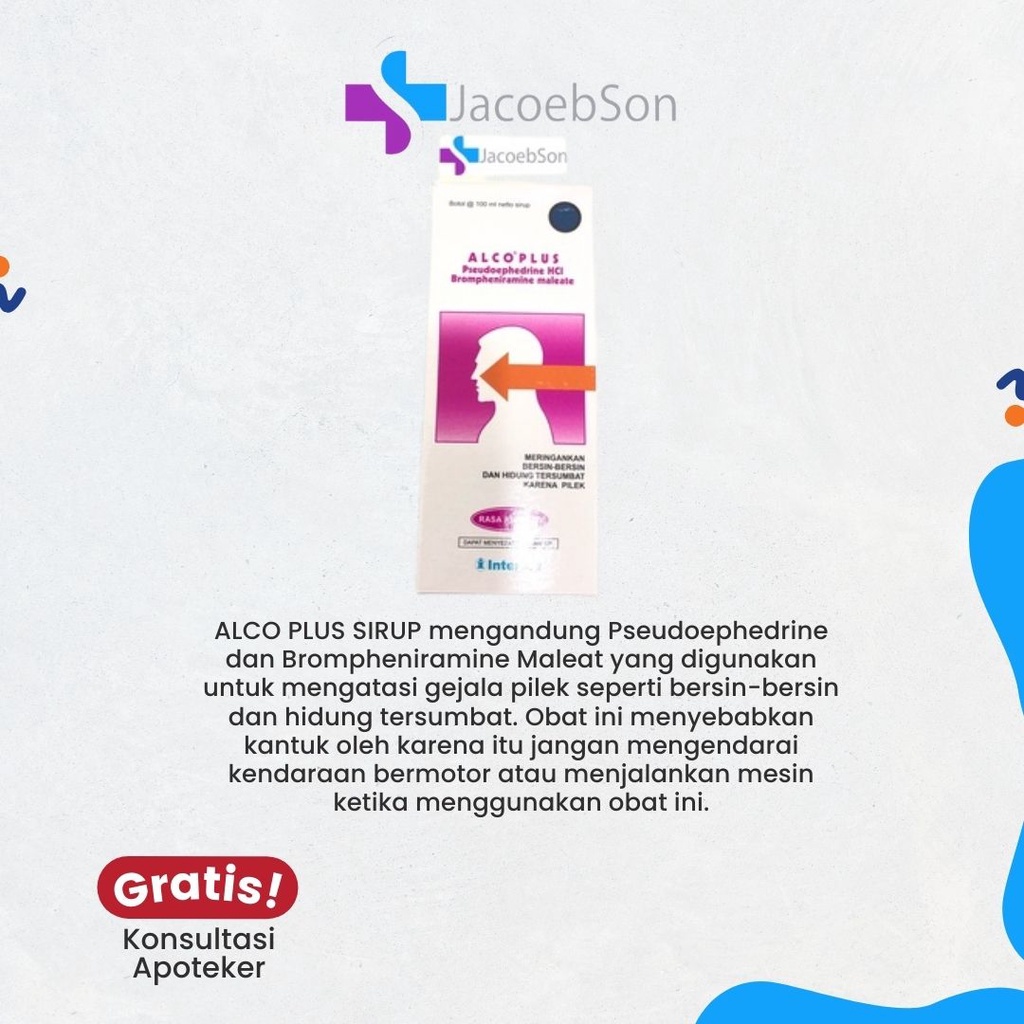 Jual ALCO PLUS SYR 100 ML | Shopee Indonesia