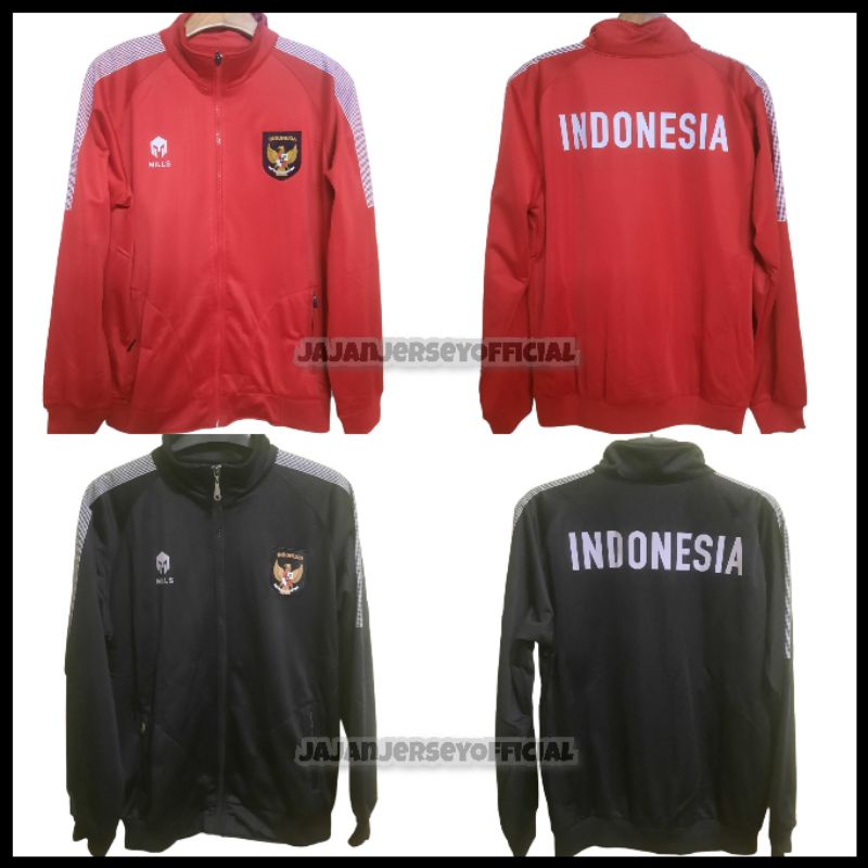 Jual Jaket timnas indonesia merah & hitam AFF 2022 2023 grade ori ...