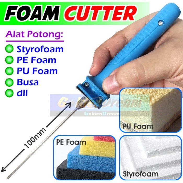 Jual Foam Cutter Pen Alat Potong Busa Heater Pisau Panas Styrofoam PE ...