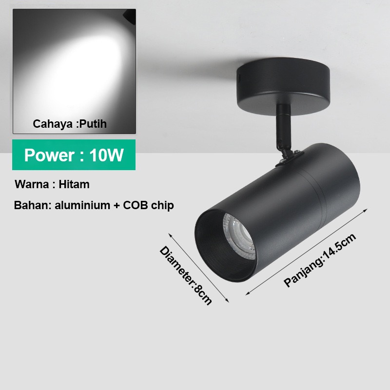 Jual Golden LED LAMPU LED SOROT LAMPU SOROT SPOTLIGHT COB SPOT LIGHT ...