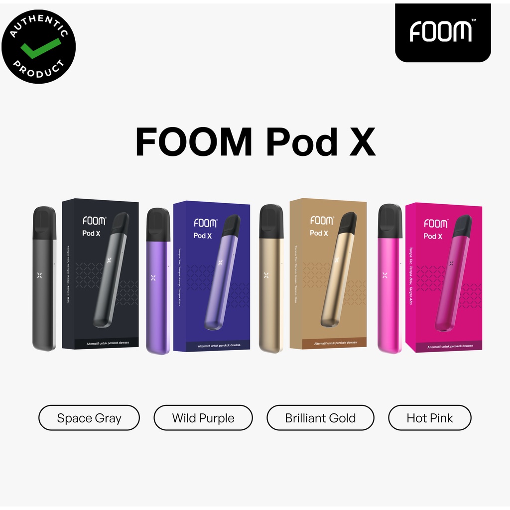 Jual FOOM Pod X | Shopee Indonesia