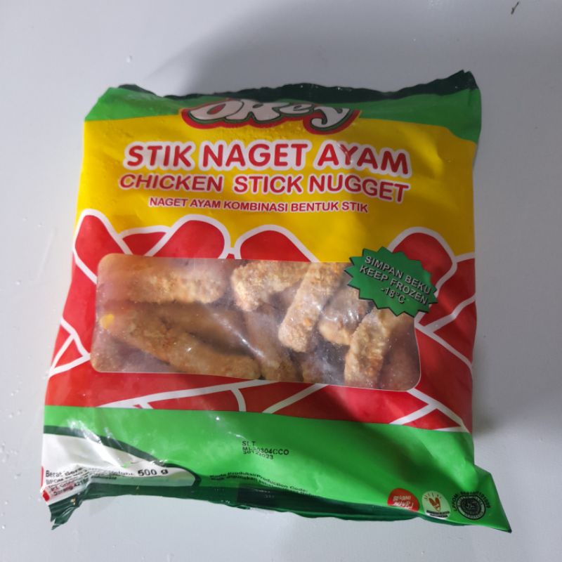 Jual Okey Stik Nugget Ayam 500gr / Nugget Murah Enak | Shopee Indonesia