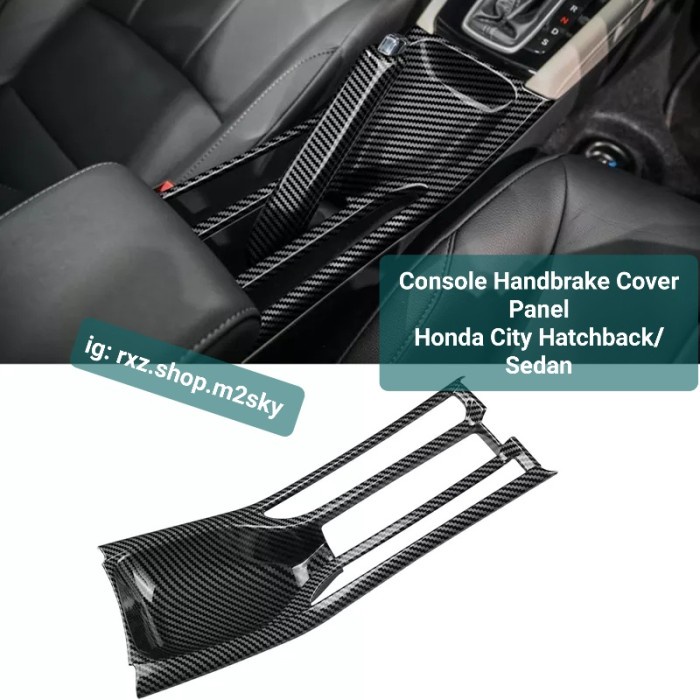Jual Console Handbrake Carbon Honda City Hatchback Sedan | Shopee Indonesia
