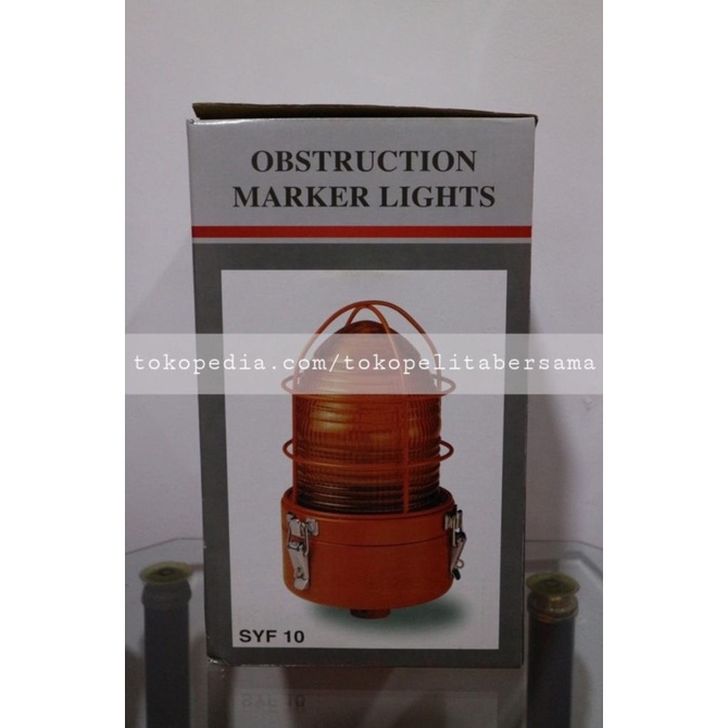 Jual Lampu Tower Obstruction Marker Lights + Lampu LED (1 Set) | Shopee ...