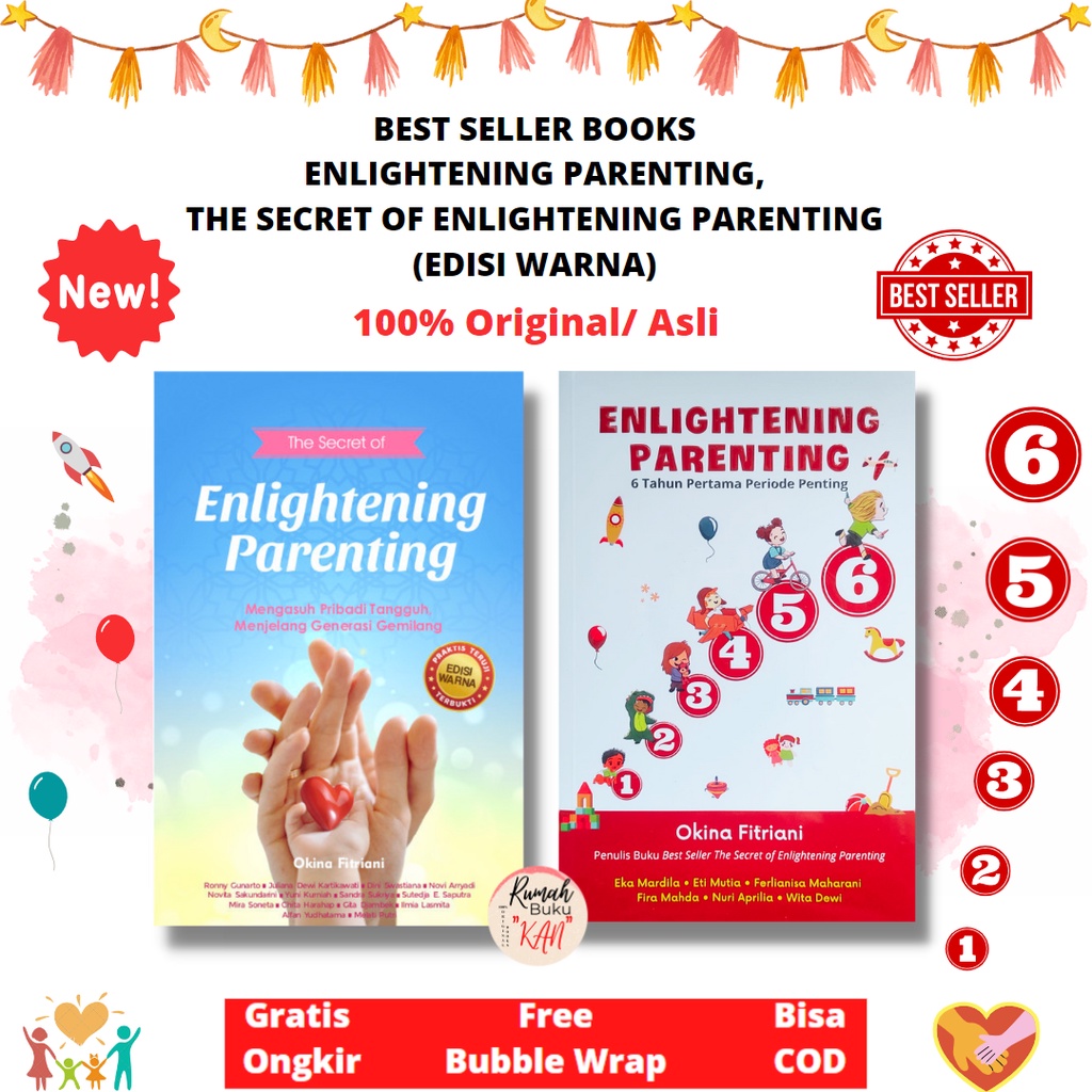 Jual ENLIGHTENING PARENTING 6 Tahun Pertama Periode Penting, The Secret ...