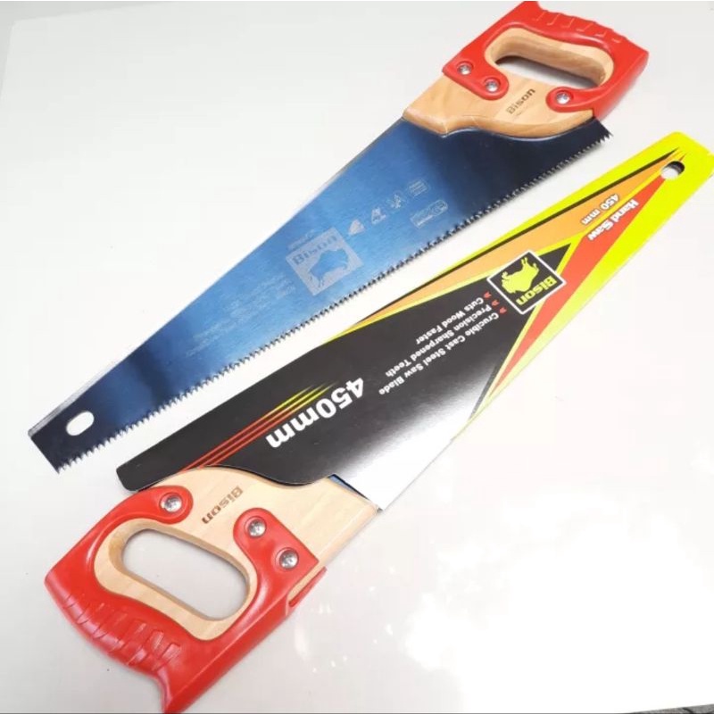 Jual Gergaji Kayu Bison 18 inch - Gorok 2 Mata | Shopee Indonesia