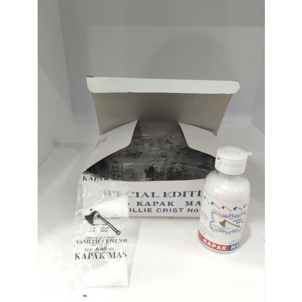 Jual vanili bubuk cap kapak mas/vanili bubuk botol/vanili cap kapak mas ...