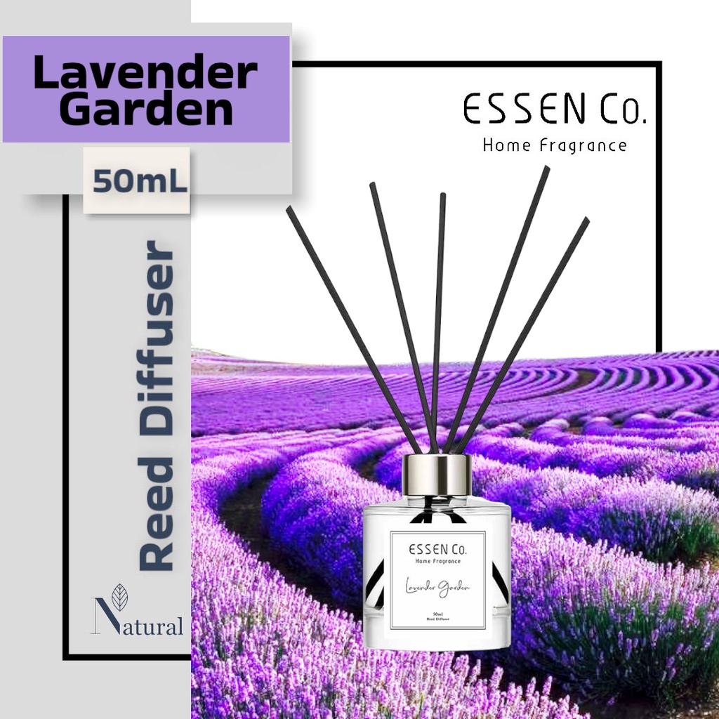 Jual Reed Diffuser Essen Co Lavender Garden Aromaterapi Pengharum ...
