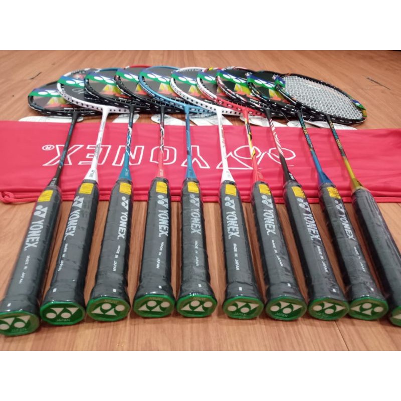 Jual Raket Badminton Senar + Tas + Grip Siap Pakai Bagus | Shopee Indonesia