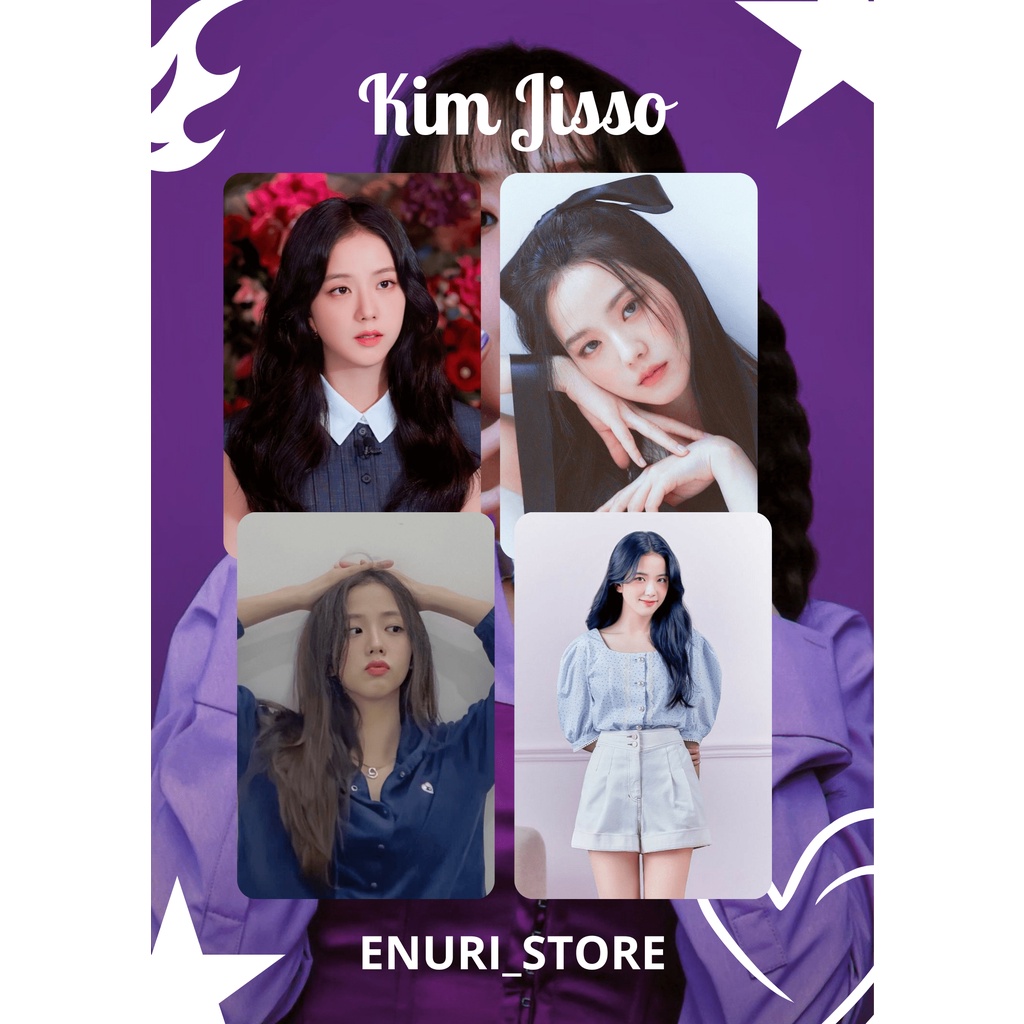 Jual Enuri Photocard - Kim Jisoo Blackpink Photocard (Cetak 2 sisi ...