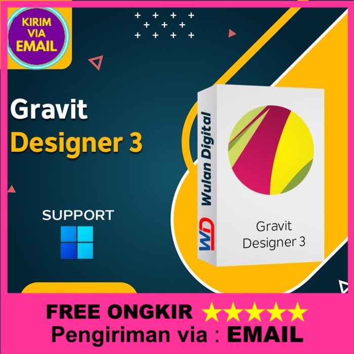 Jual Software Desain Vector: Gravit Designer 3 Full Version [Win ...