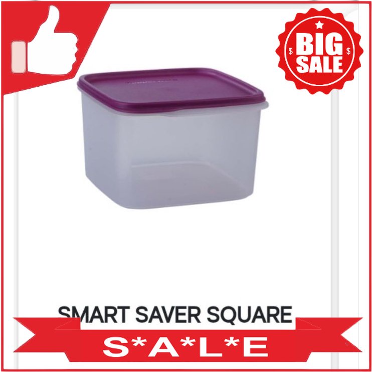 Jual Tupperware SALE 50% Tupperware MM Square Smart Saver Square #2 UK ...