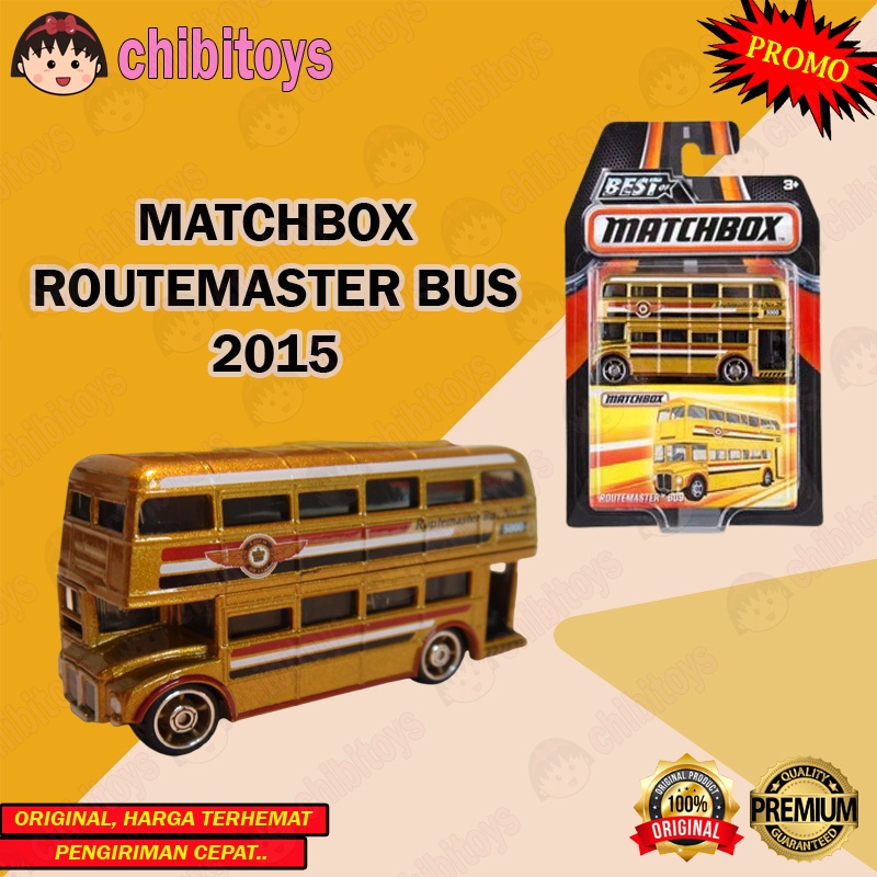 Jual MATCHBOX ROUTEMASTER BUS 2015 - DOUBLE DECKER BEST of MATCHBOX ...