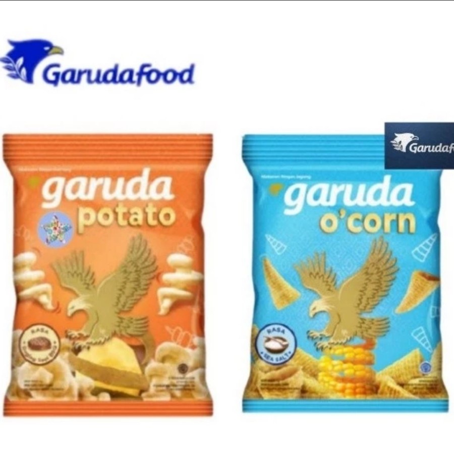 Jual Garuda Crunchy Potato O'Corn Ocorn O Corn Renceng Gantung - Beli ...