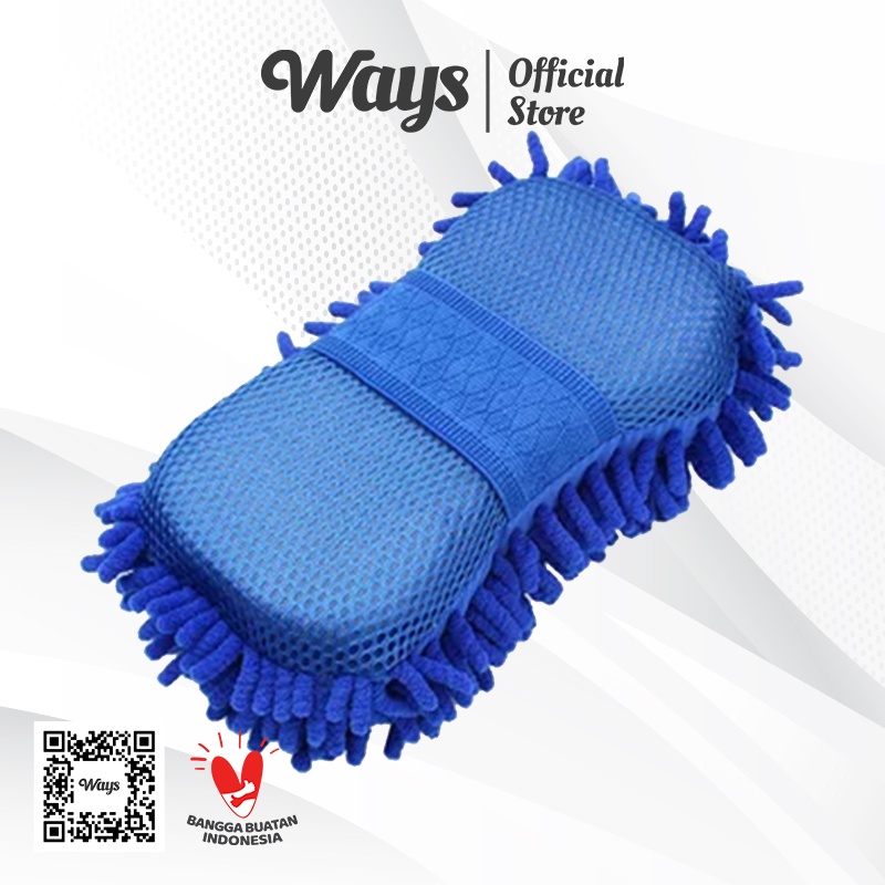 Jual Spons Microfiber Cendol Pembersih Lap Alat Cuci Mobil Motor ...