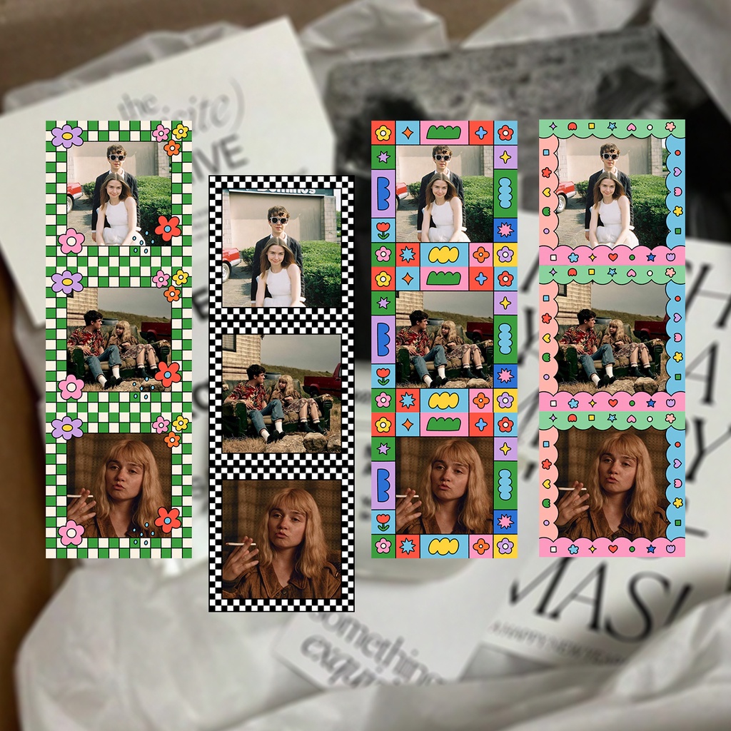 Jual Custom Foto Stripe Custom Foto Aesthetic Custom Foto Polaroid ...
