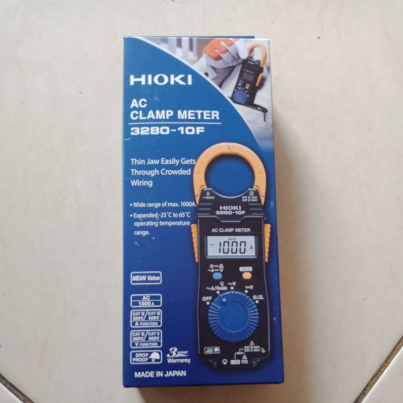 Jual tang ampere hioki 3280-10f ac clamp meter | Shopee Indonesia
