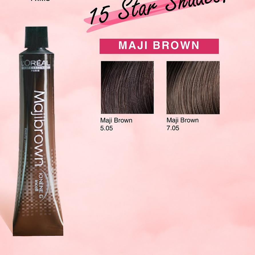 Jual LOREAL MAJI BROWN 50ML | HAIR COLOR | PEWARNA RAMBUT | CAT RAMBUT | MAJIFASHION | MAJIREL ...