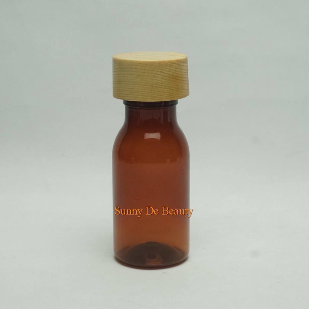 Jual Botol Sirup Obat 60 Ml Coklat Pet Tutup Plastik / Botol Plastik ...