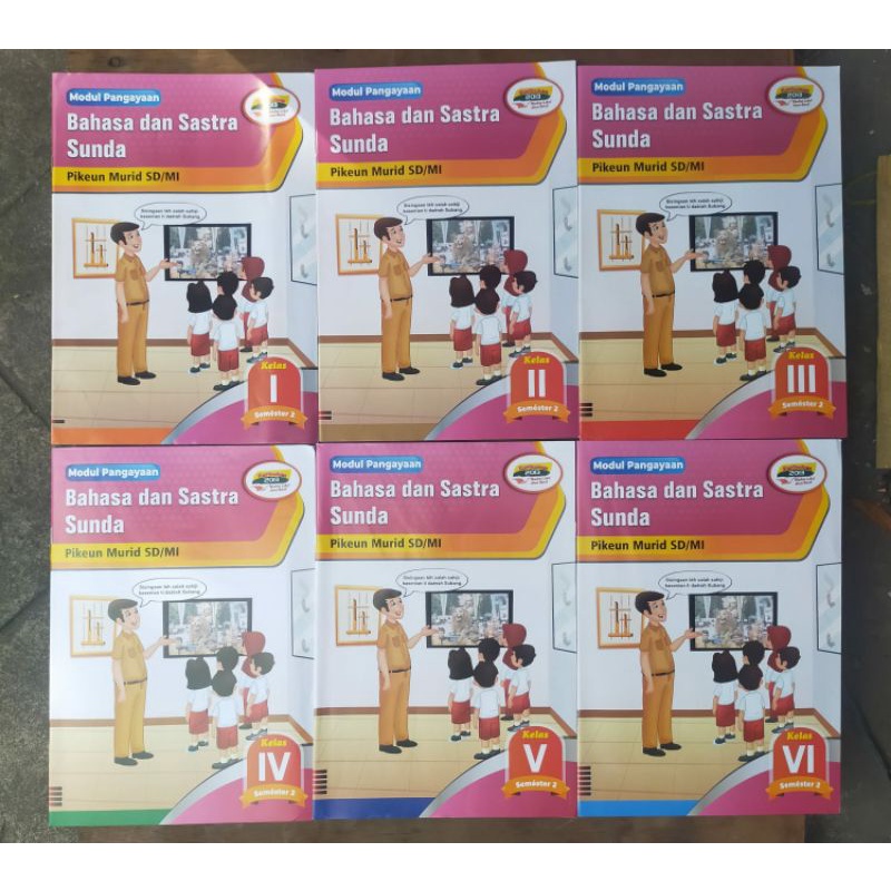 Jual LKS Basa dan Satra Sunda SD Kelas 1 - 6 Semester 2 Kurtilas ...