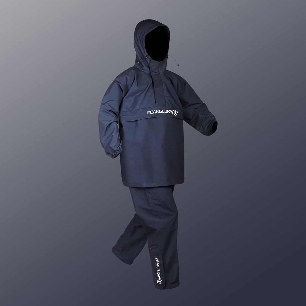 Jual Jas Hujan Pria Bahan Taslan Balon Tahan Air Jas Ujan Wanita Tebal ...