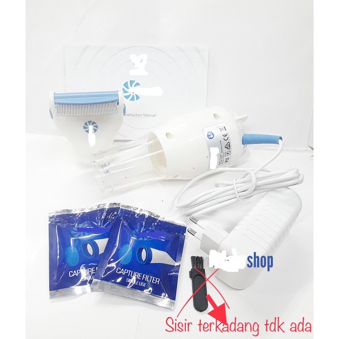 Jual sisir sedot kutu elektrik comb pembasmi kutu vakum kutu vacuum ...