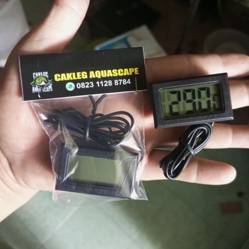 Jual Termometer Digital + Probe (fish tank, Kulkas, Chiller, Cold ...