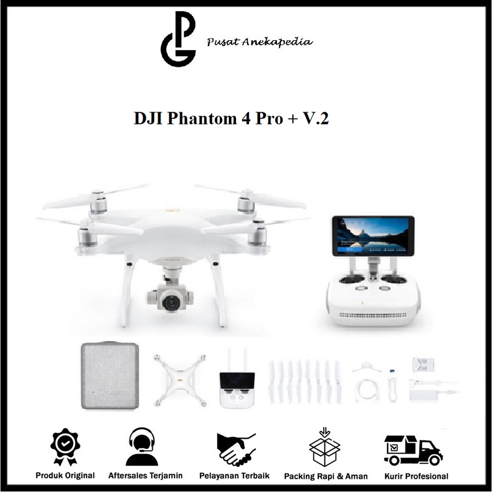 Jual DJI Phantom 4 Pro Plus V2 Original - Drone DJI Phantom 4 Pro + V2.0 Original Garansi Resmi ...
