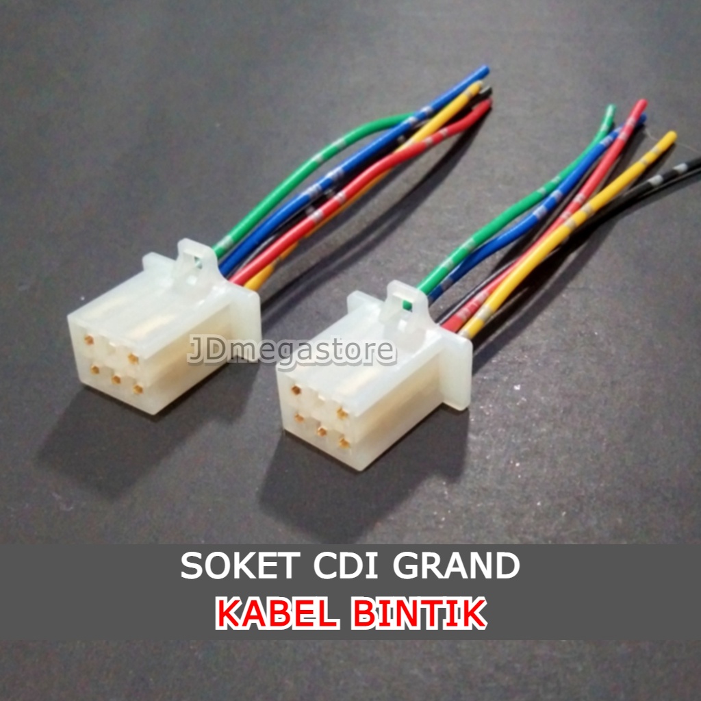 Jual (Grosir/COD) Soket CDI Grand Supra - KABEL BINTIK | Shopee Indonesia