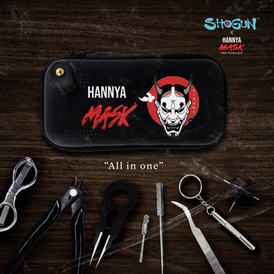 Jual Hannya Mask ToolKit Coiling Tool Kit Vape 8 in 1 AUTHENTIC By ...