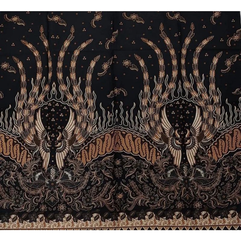 Jual Kain batik solo merak kembar jalaran | Shopee Indonesia