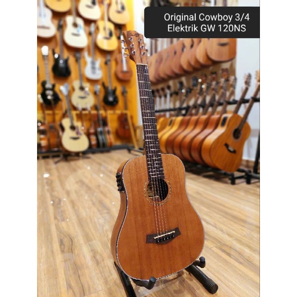 Jual Original Gitar Elektrik Cowboy 3/4 Gw120Ns | Shopee Indonesia