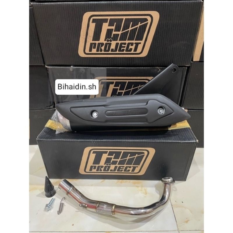Jual knalpot tzm project standar racing vario 125/150 all new keyles ...